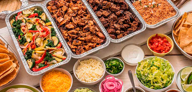 Salad or Taco Bar - Cannot order without CWC Perk card – Cooking With Corey